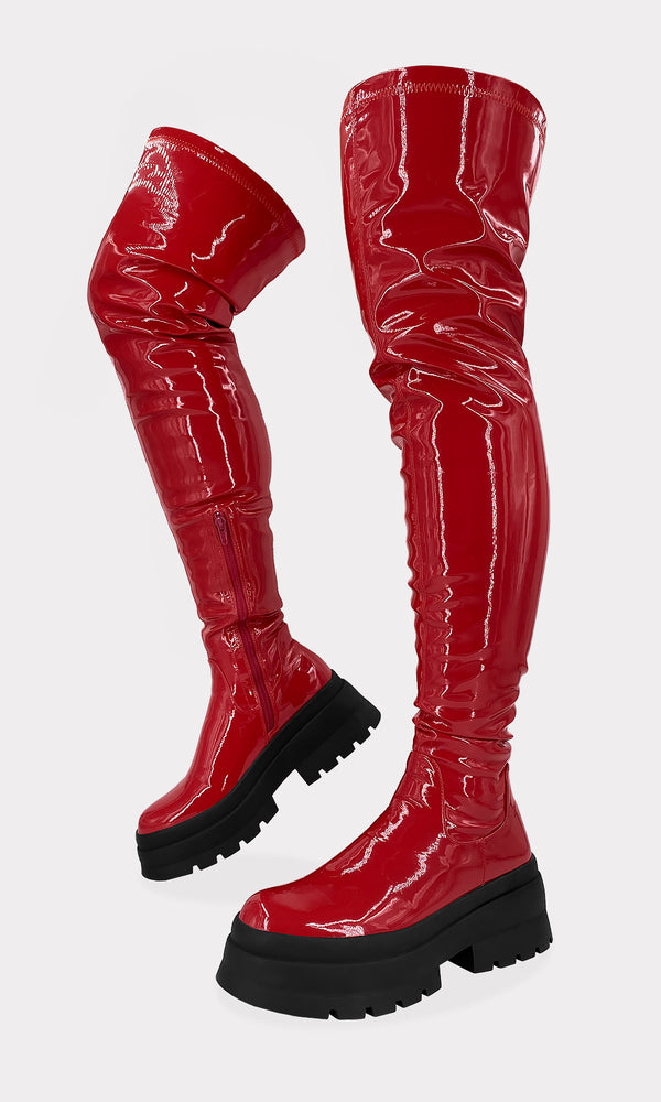 SCANDAL ROJO CHAROL | MYSHMX® - MY SHOES MEXICO