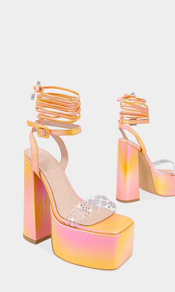 SASSY NARANJA - SALE% - MY SHOES MEXICO